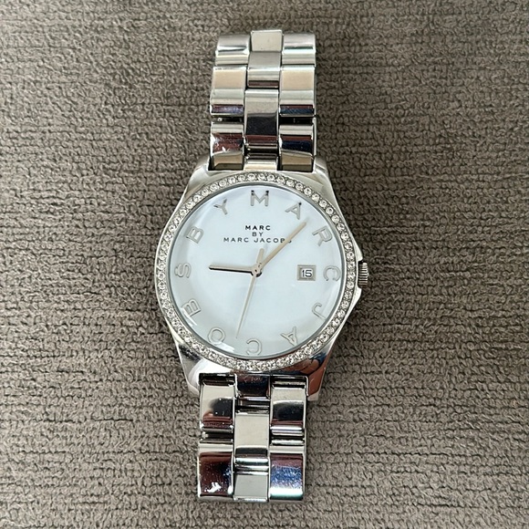 Marc By Marc Jacobs | Accessories | Marc By Marc Jacobs Silver Watch W ...